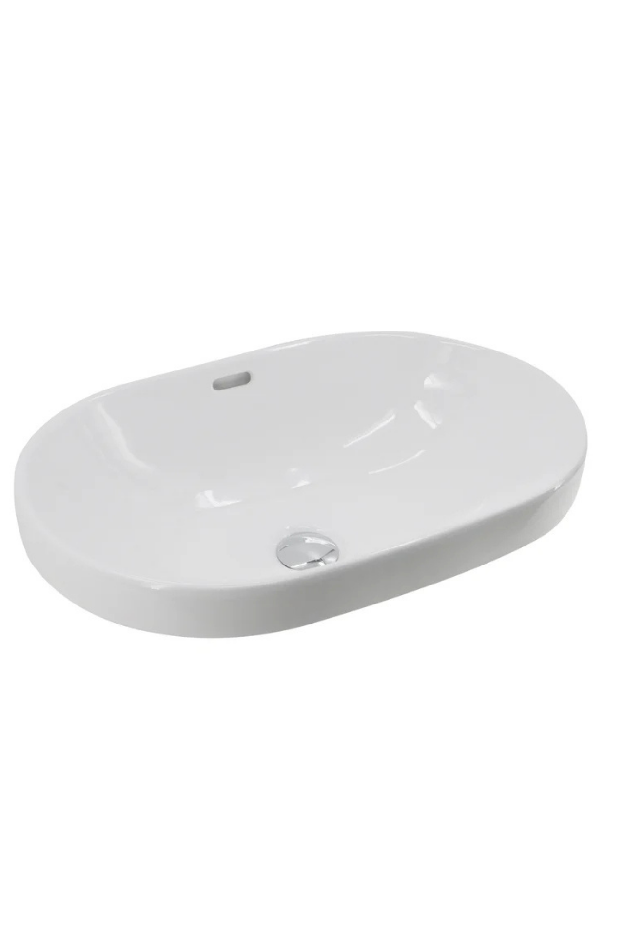 Pasadena Semi-Insert Basin – Three Balls Red